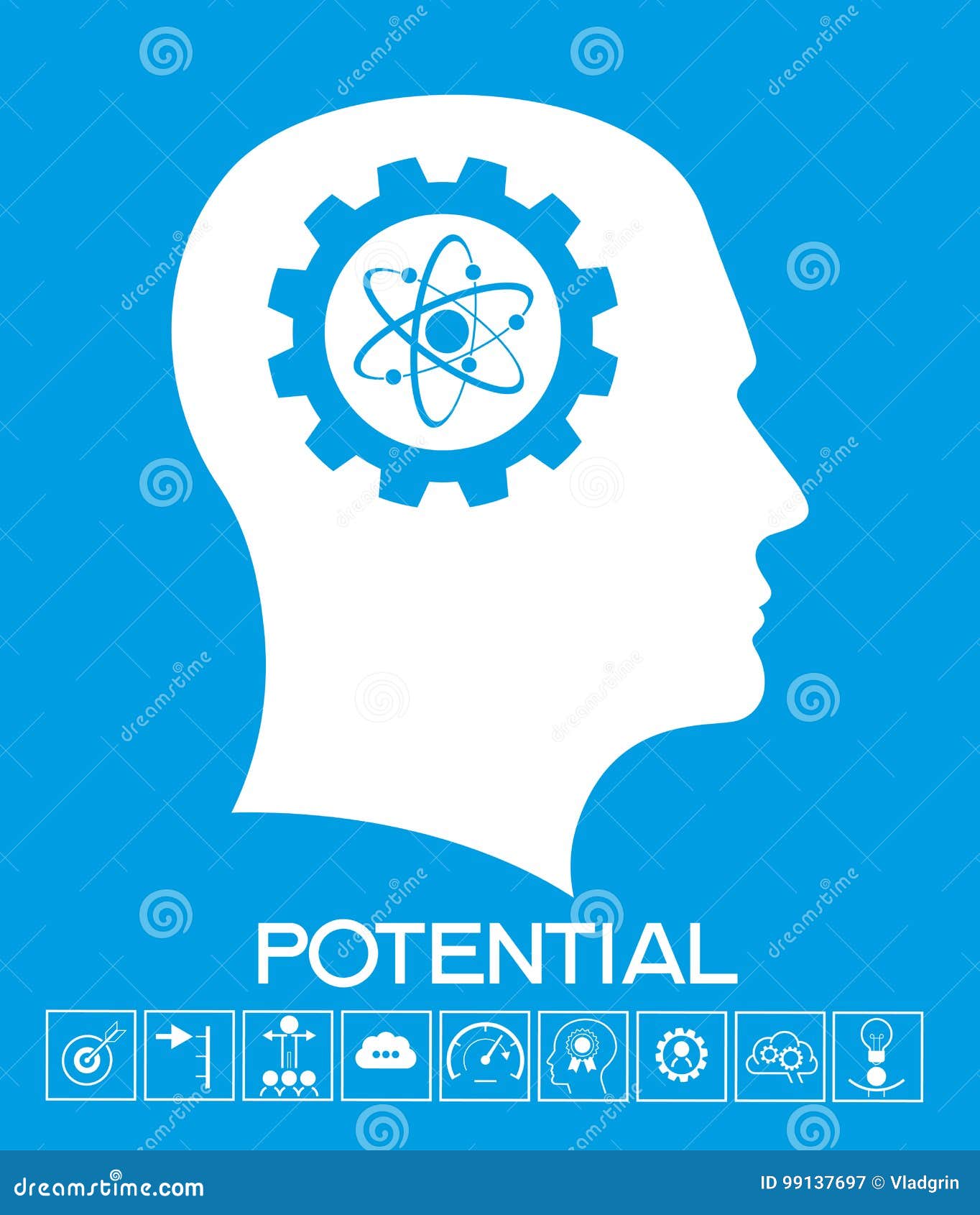 Potential design concept stock vector. Illustration of experience ...