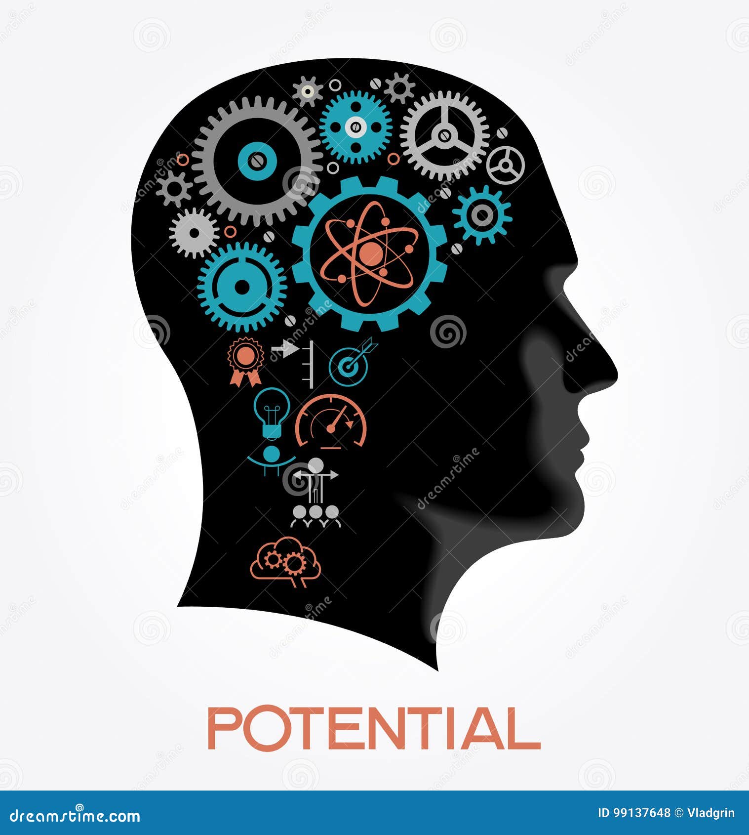 Potential design concept stock vector. Illustration of performance ...