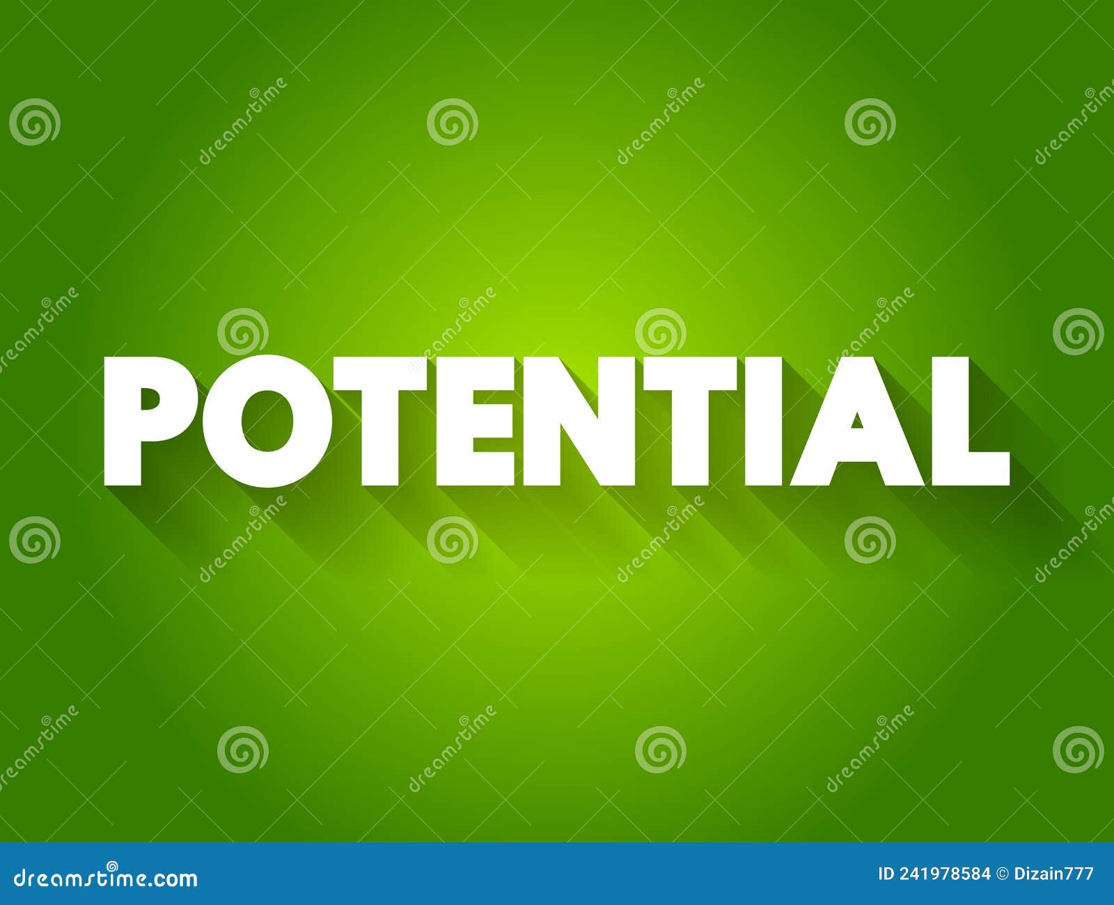 Potential Text Quote, Concept Background Stock Illustration ...