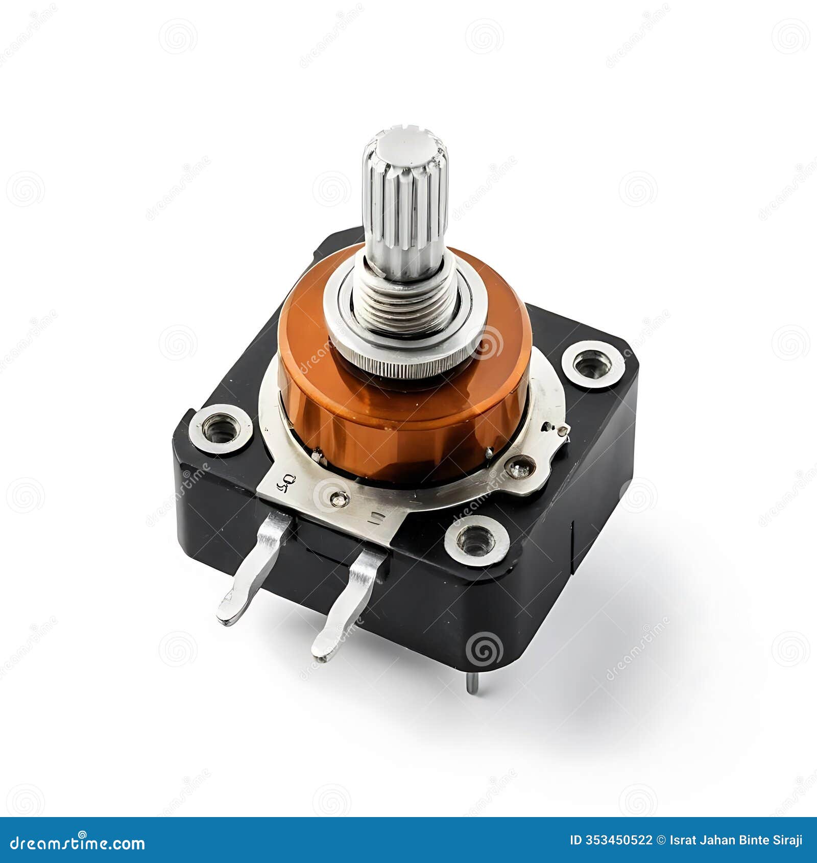 Potentiometer Isolated On A White Background Stock Photography ...