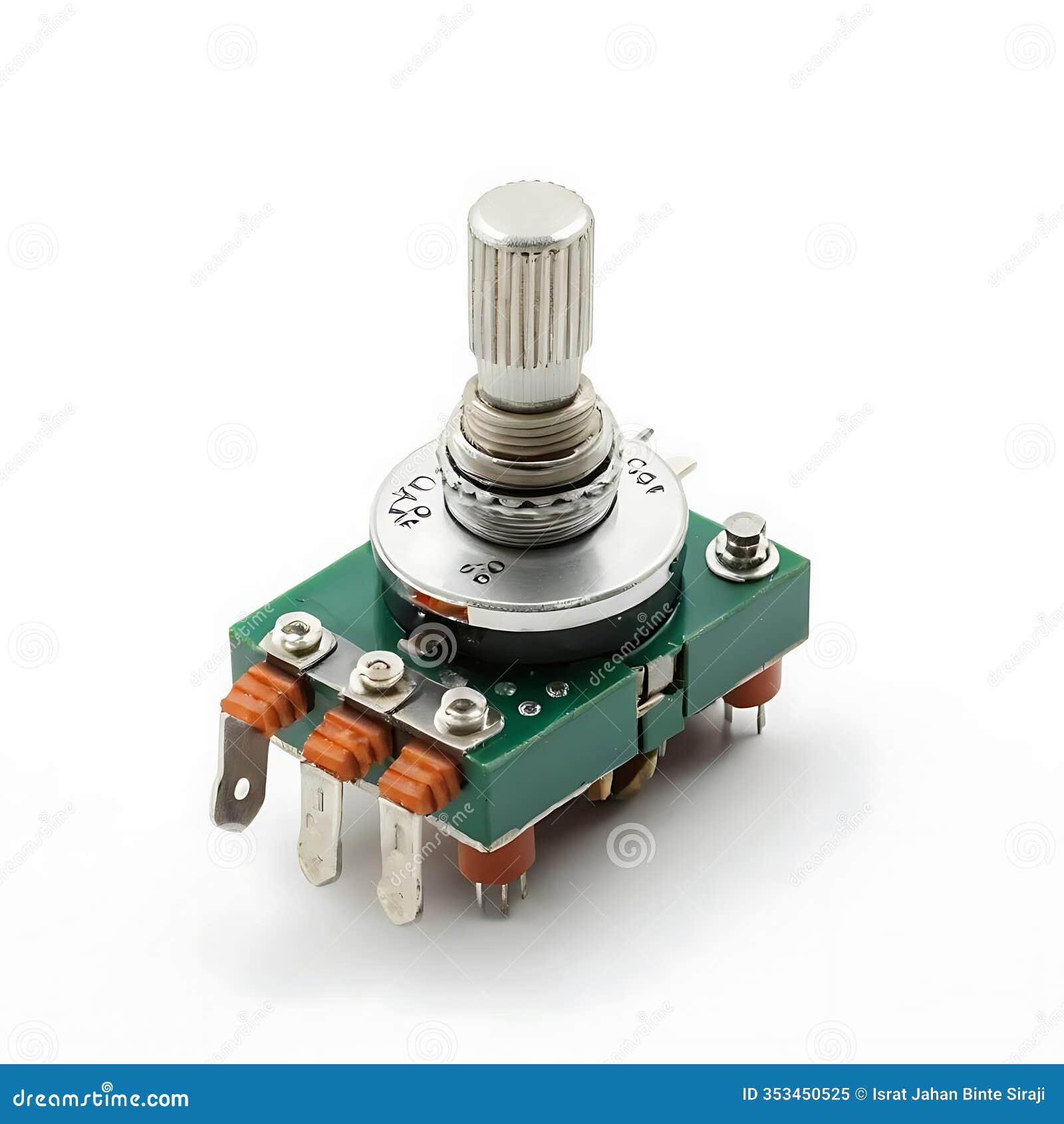 Potentiometer Isolated On A White Background Stock Photography ...