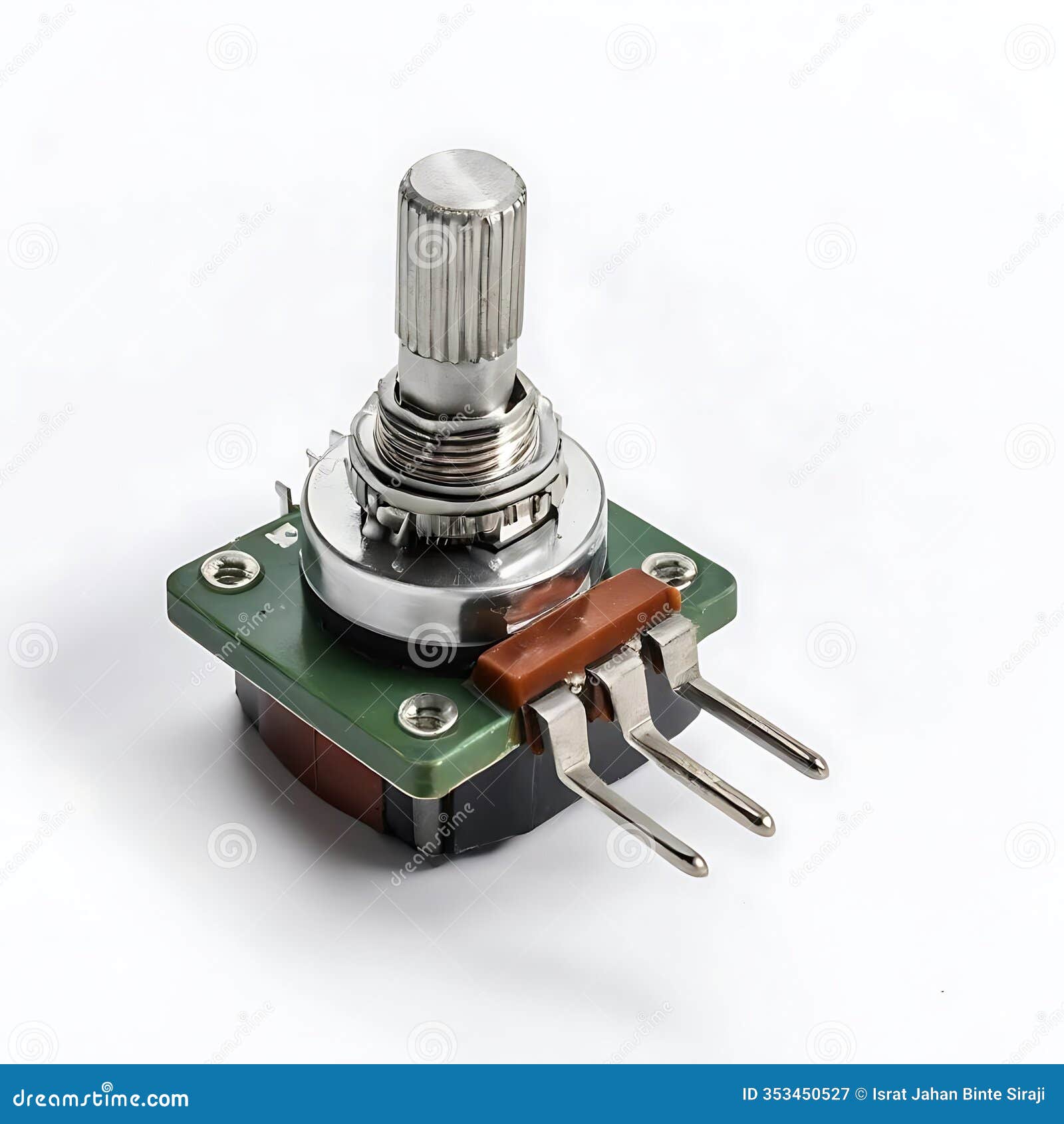 Potentiometer Isolated On A White Background Stock Photography ...