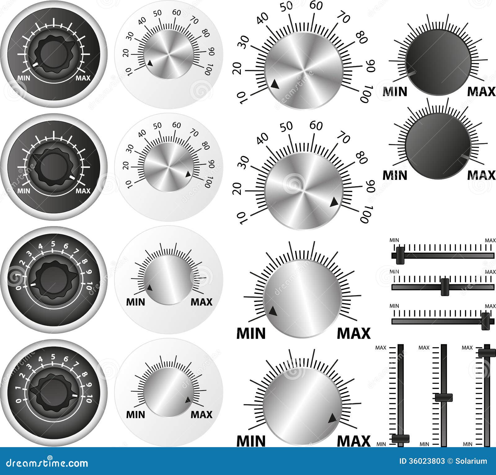 Potentiometer Stock Photos - Image: 36023803