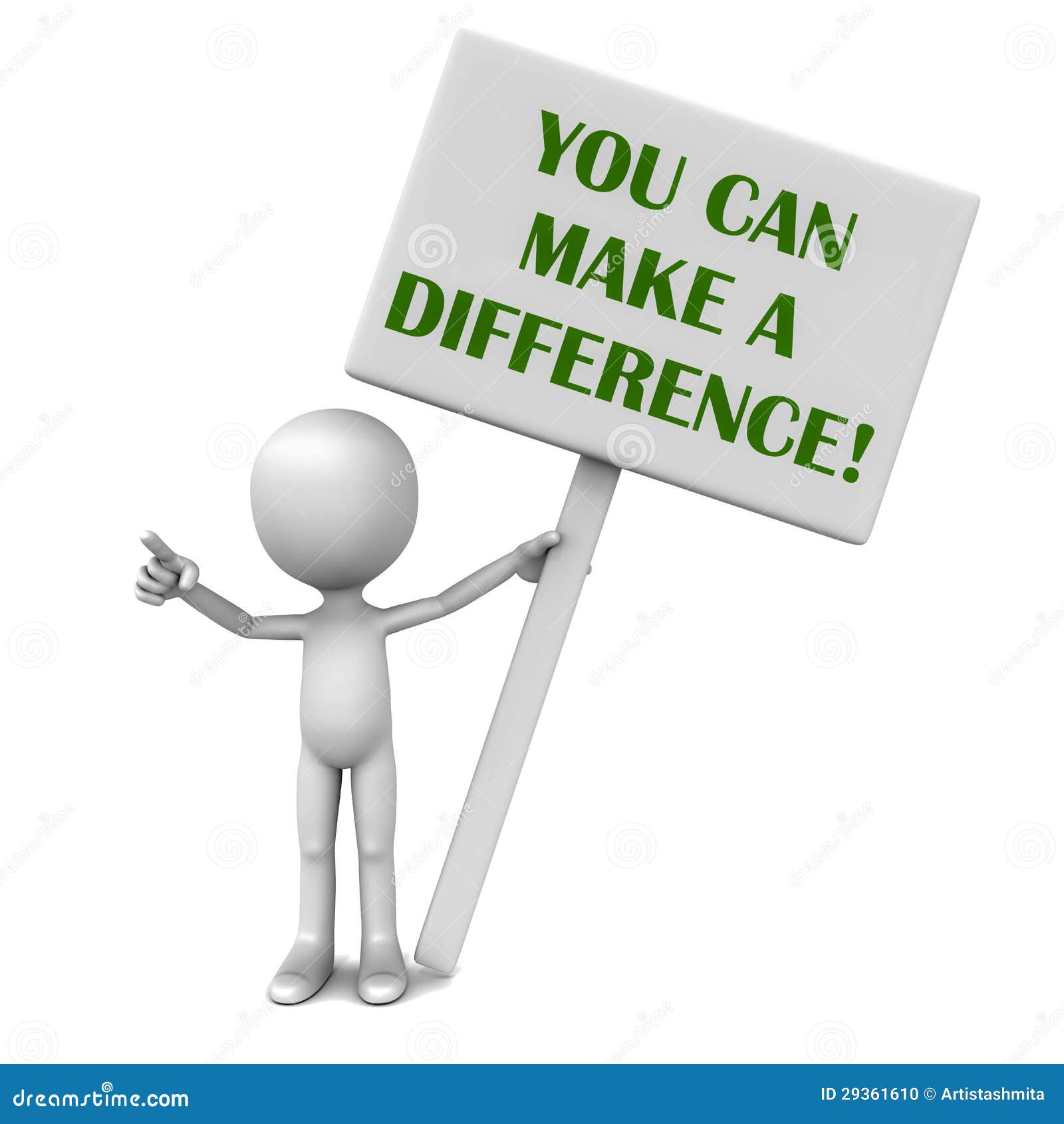 Potete fare una differenza illustrazione di stock. Illustrazione di ...