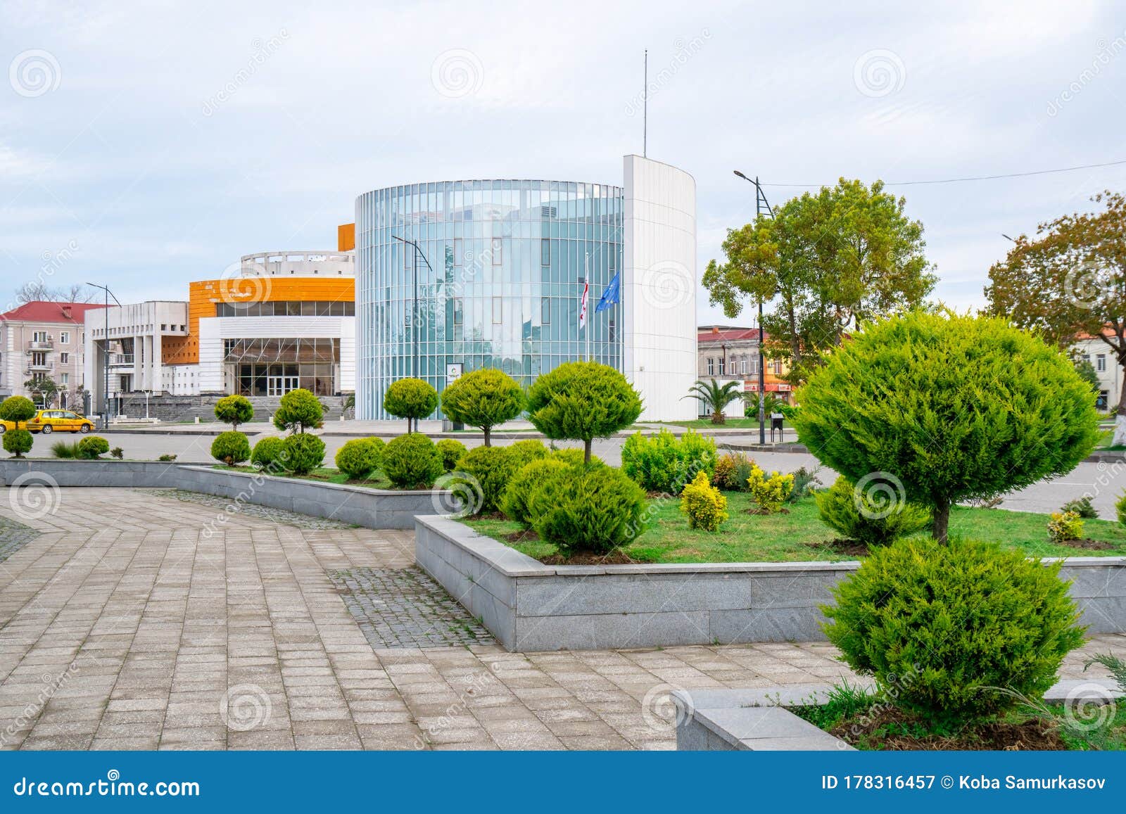 Poti, Georgia - 05 April, 2020: House of Justice in Poti Editorial ...