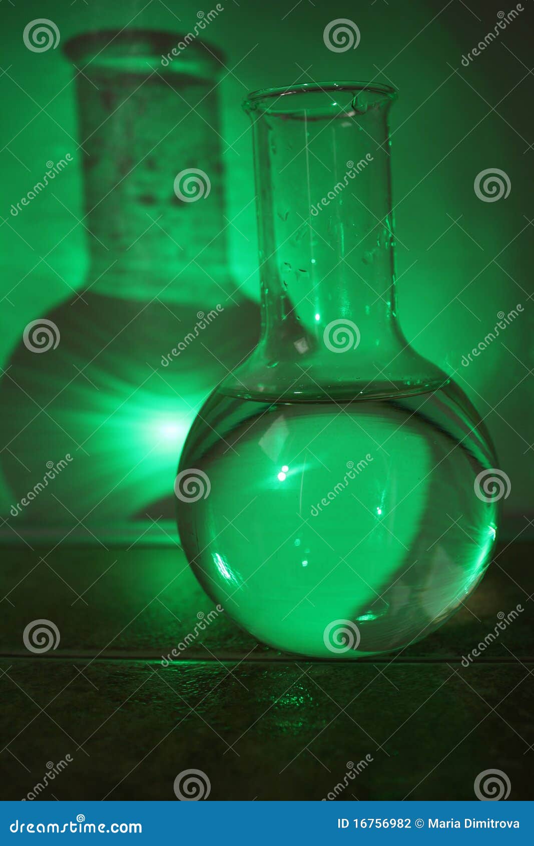 Potion in a beaker stock photo. Image of disease, glass - 16756982