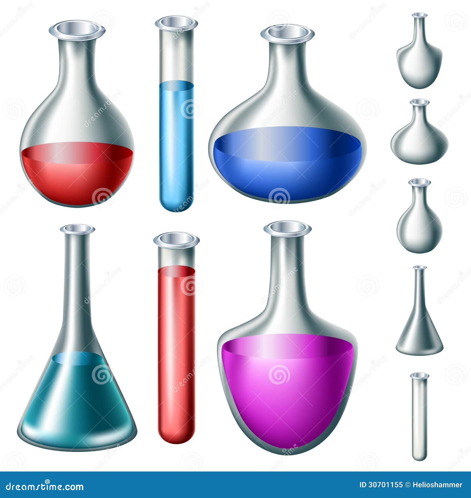 Potion set stock vector. Illustration of chemistry, liquid - 30701155