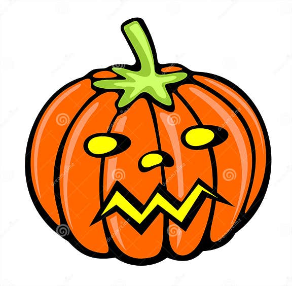 Potiron illustration de vecteur. Illustration du noir - 2866734