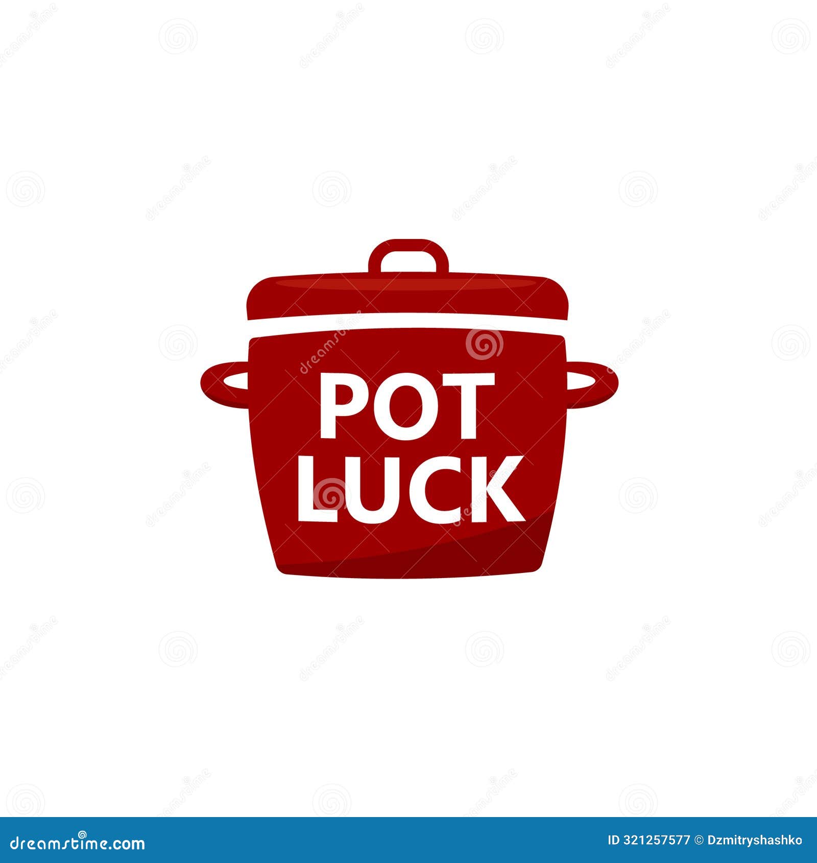 Potluck Party Silhouette Icon. Clipart Image Cartoon Vector ...