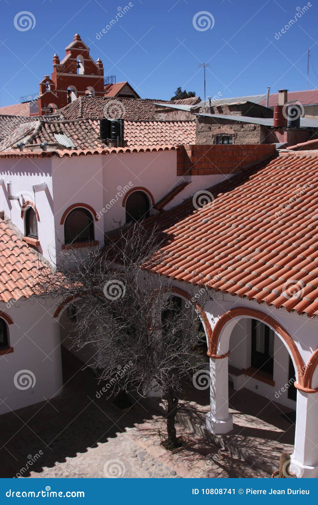 Potosi Colonial House stock image. Image of highest, ancient - 10808741