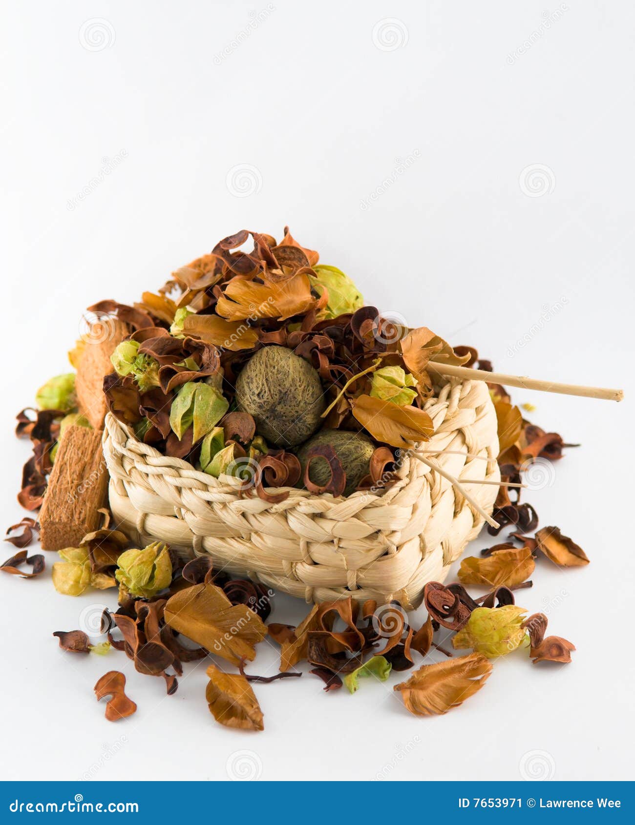 Potpourri stock image. Image of leaves, brown, scatter - 7653971