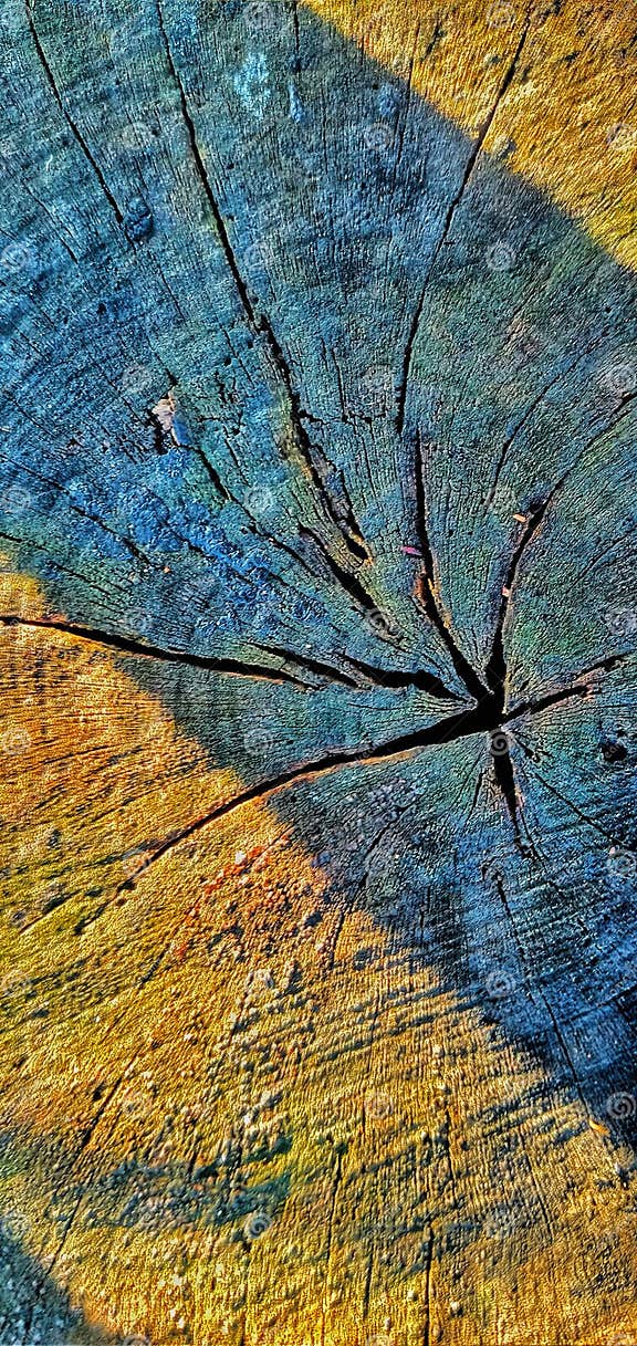 Potrait Background Natural of Face Cutting Tree with Shadows Stock ...