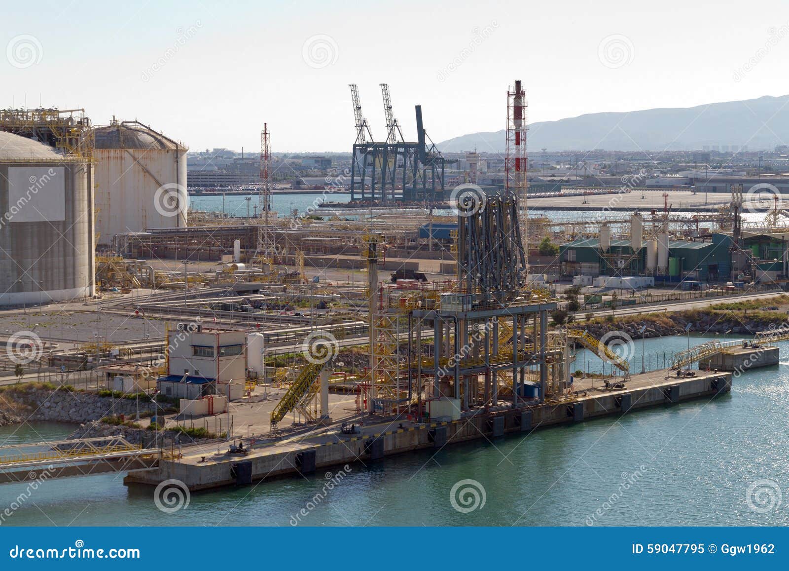 Petroleum Export Terminal Stock Photography | CartoonDealer.com #40115804