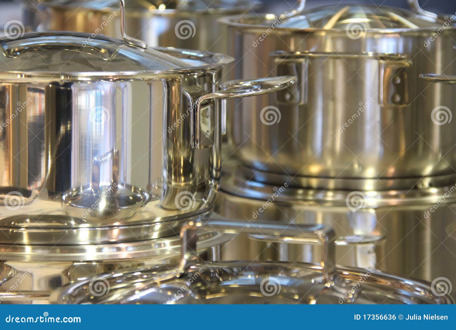Pots stock photo. Image of preparation, saucepan, object - 17356636