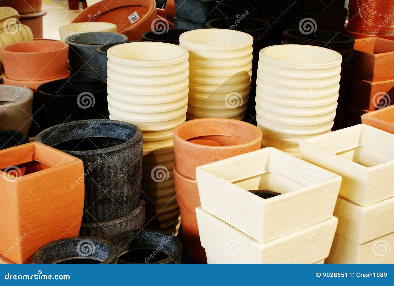 Pots And More Pots Royalty-Free Stock Photo | CartoonDealer.com #9028551