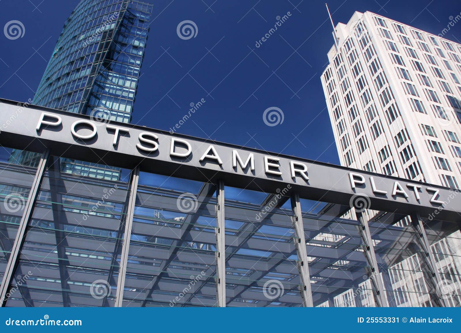 Potsdamer Platz stock image. Image of german, buildings - 25553331