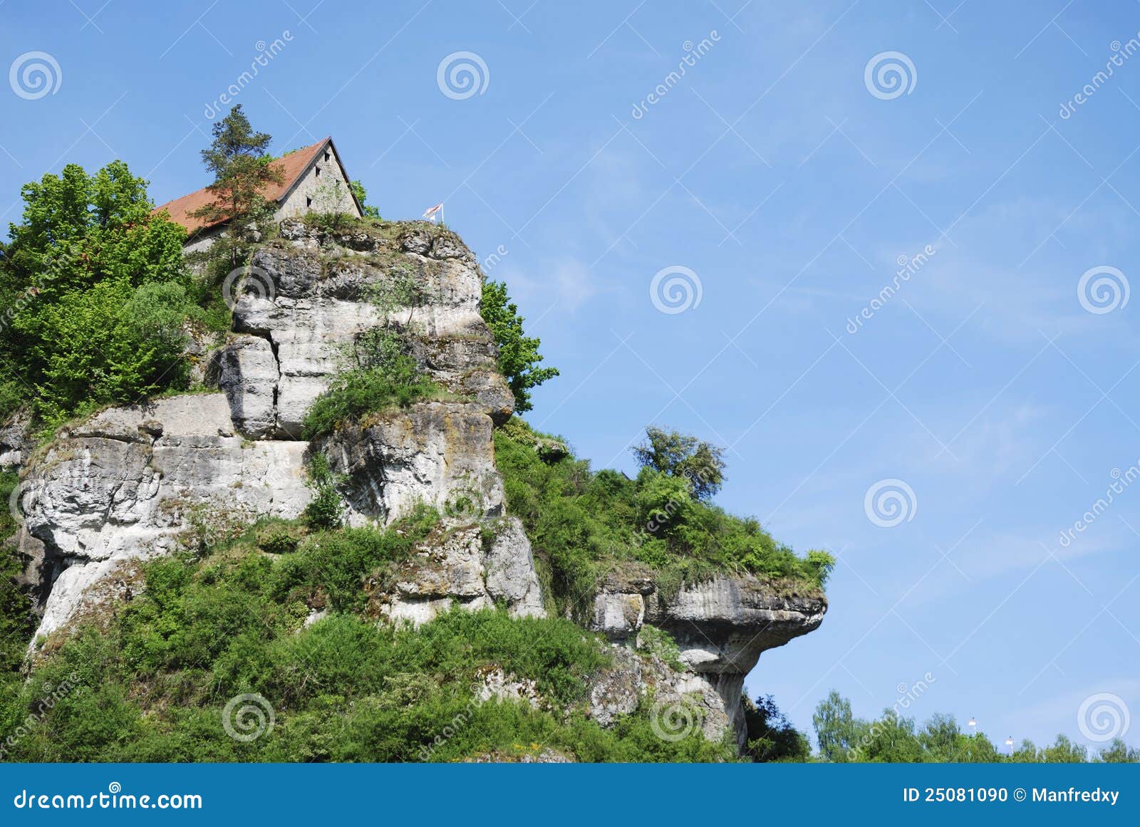 Pottenstein Castle stock photo. Image of house, stone - 25081090