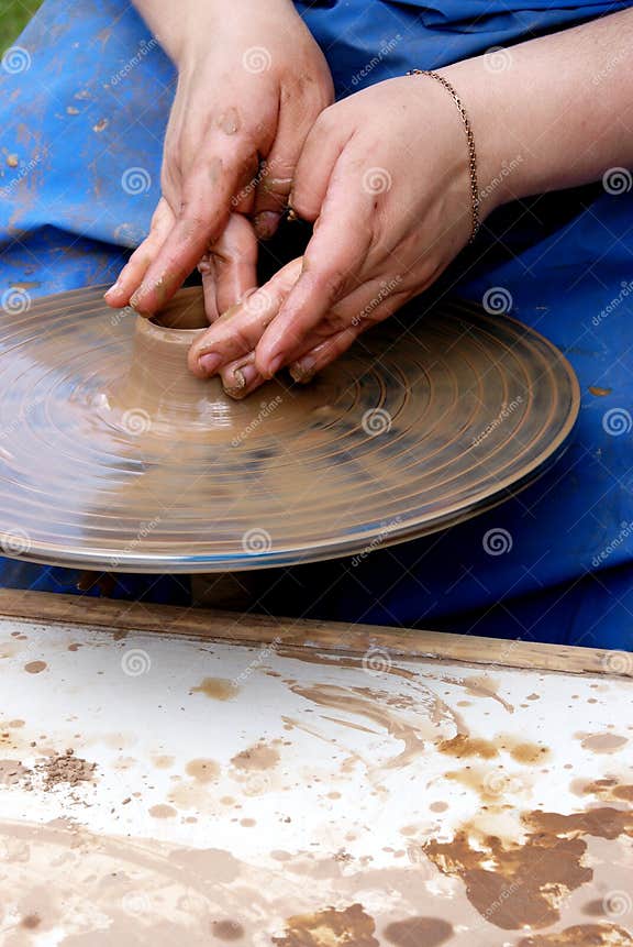 Potter stock photo. Image of curve, artist, occupation - 10587018