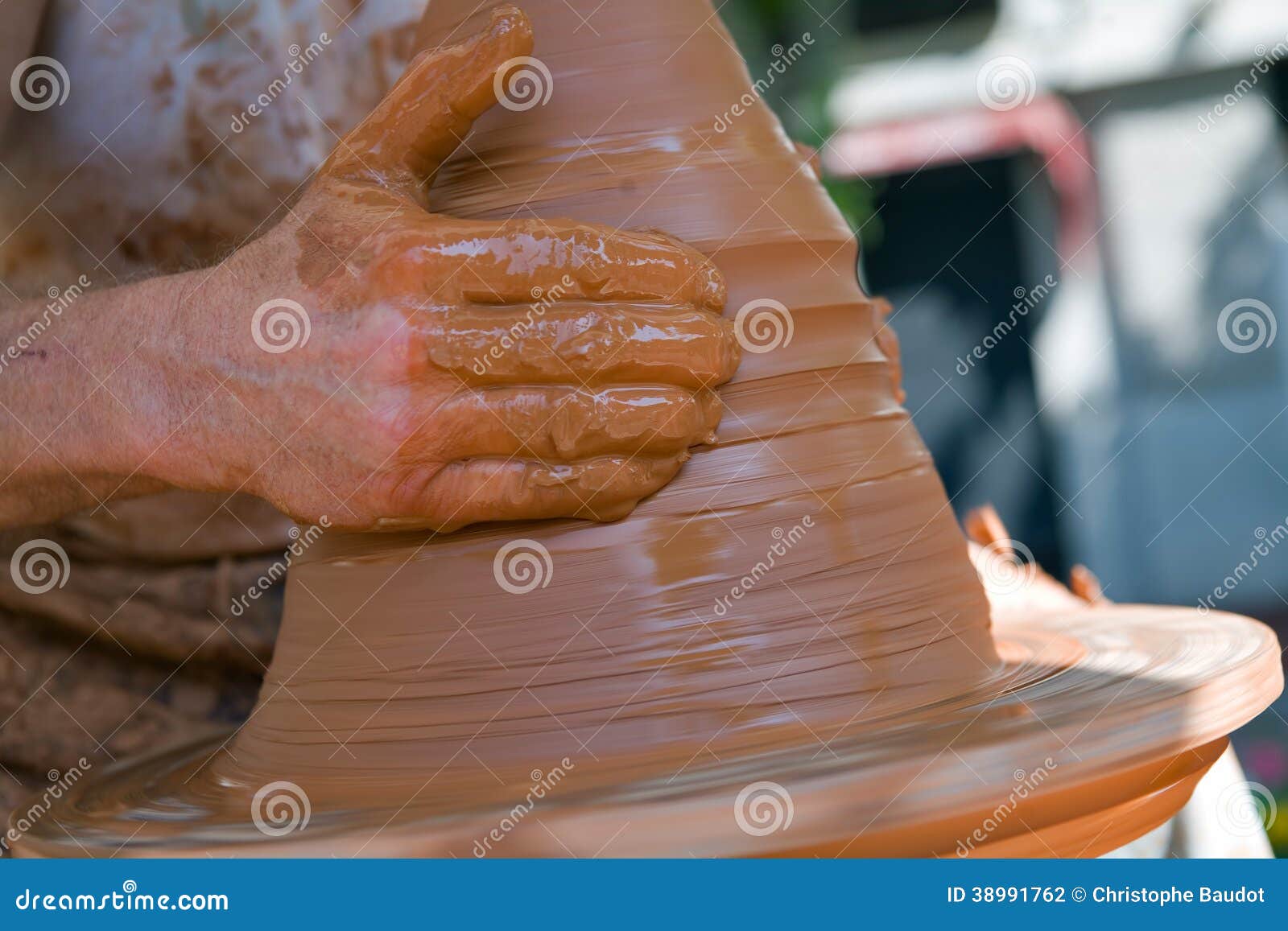 Potter stock photo. Image of modelling, artist, ceramic - 38991762