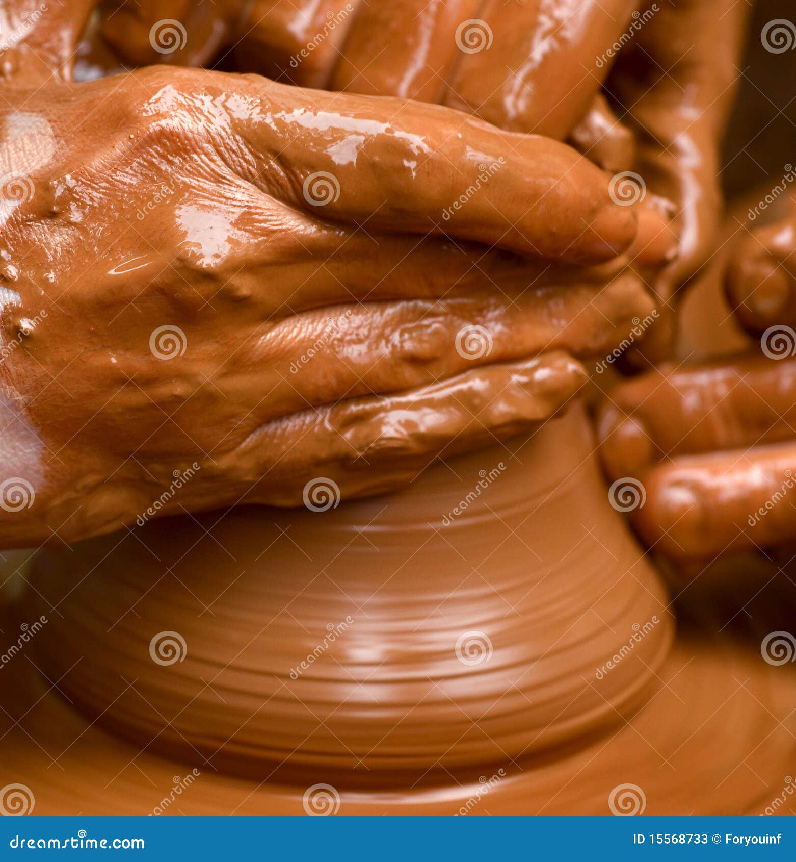 Potter s Hands stock image. Image of pottery, perception - 15568733