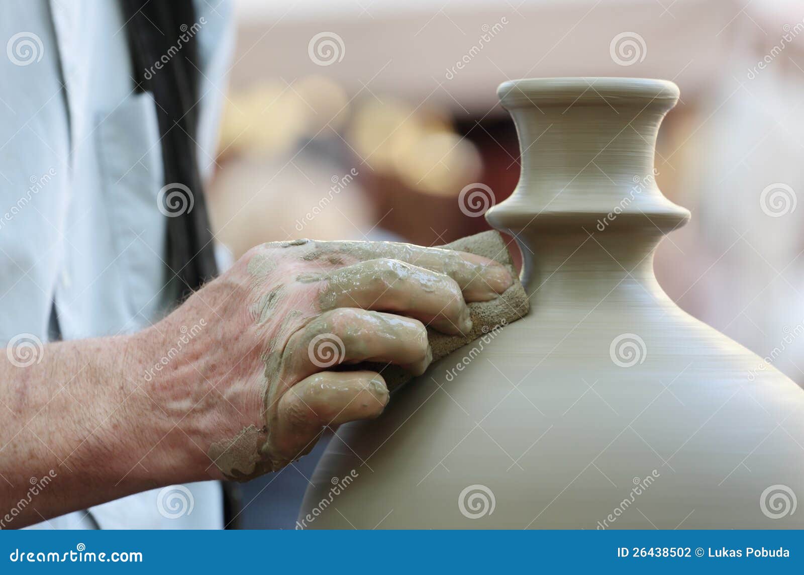 Potters hands stock photo. Image of hand, potter, craft - 26438502