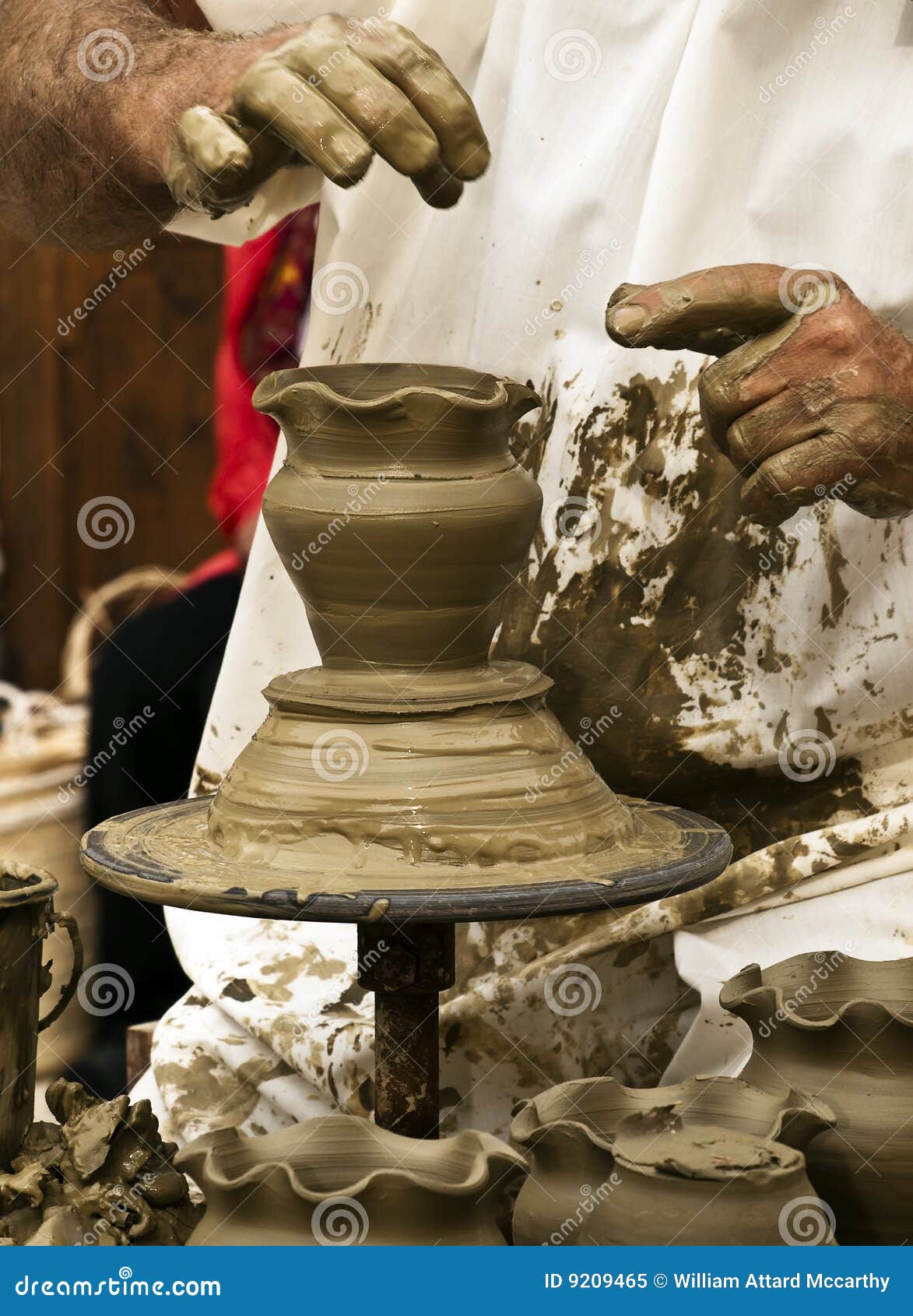 Potter at Work stock image. Image of culture, traditional - 9209465