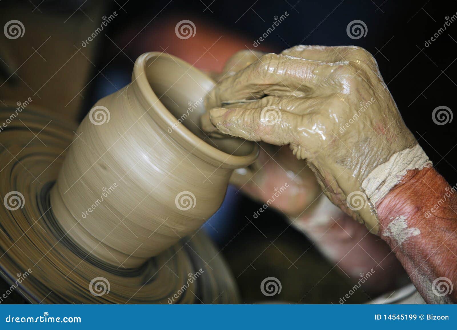 Pottery stock image. Image of ceramics, movement, crafts - 14545199