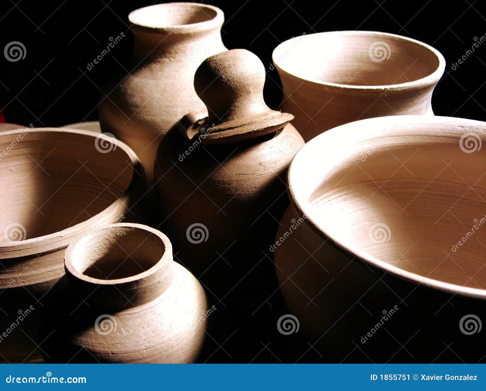 Pottery stock image. Image of fictile, civilization, food - 1855751