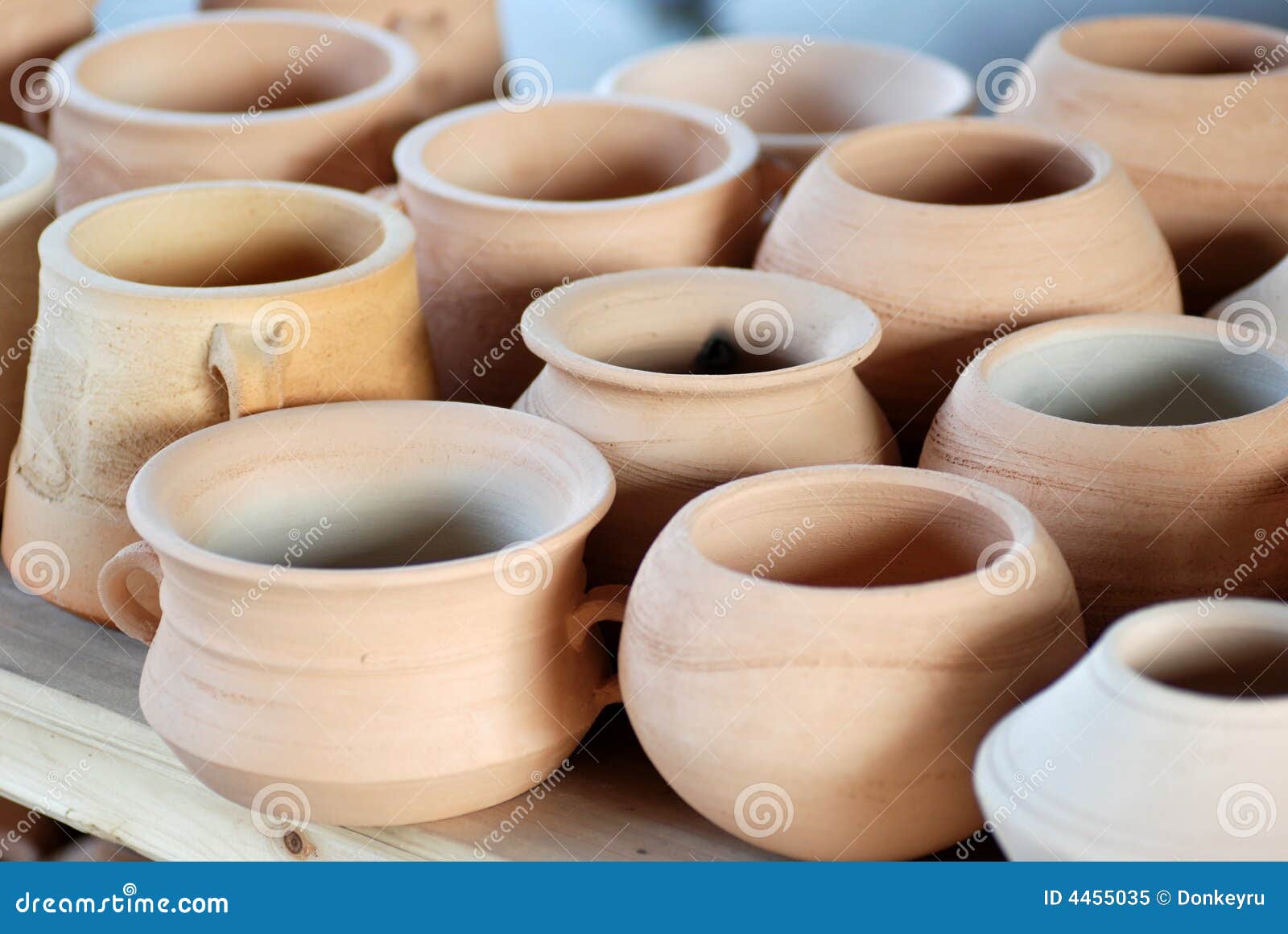 Pottery crocks stock image. Image of still, craftsmanship - 4455035