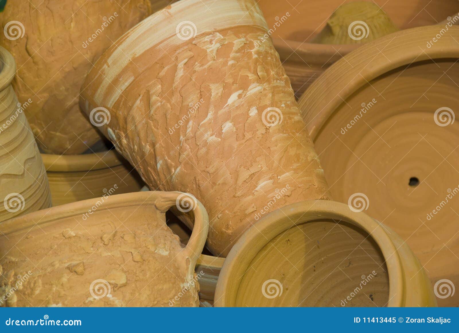 Pottery earthenware stock image. Image of creation, craft - 11413445