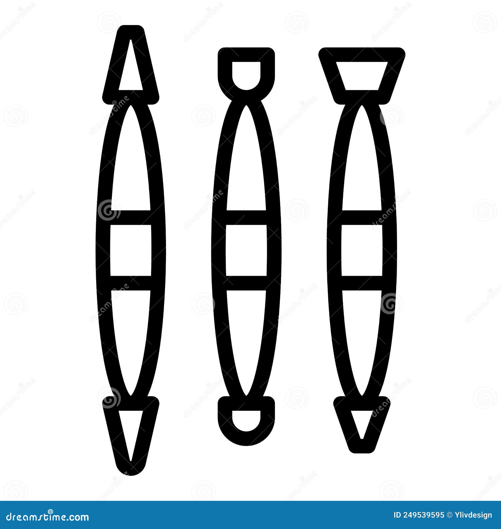 Pottery Handle Tools Icon Outline Vector. Art Class Stock Vector ...