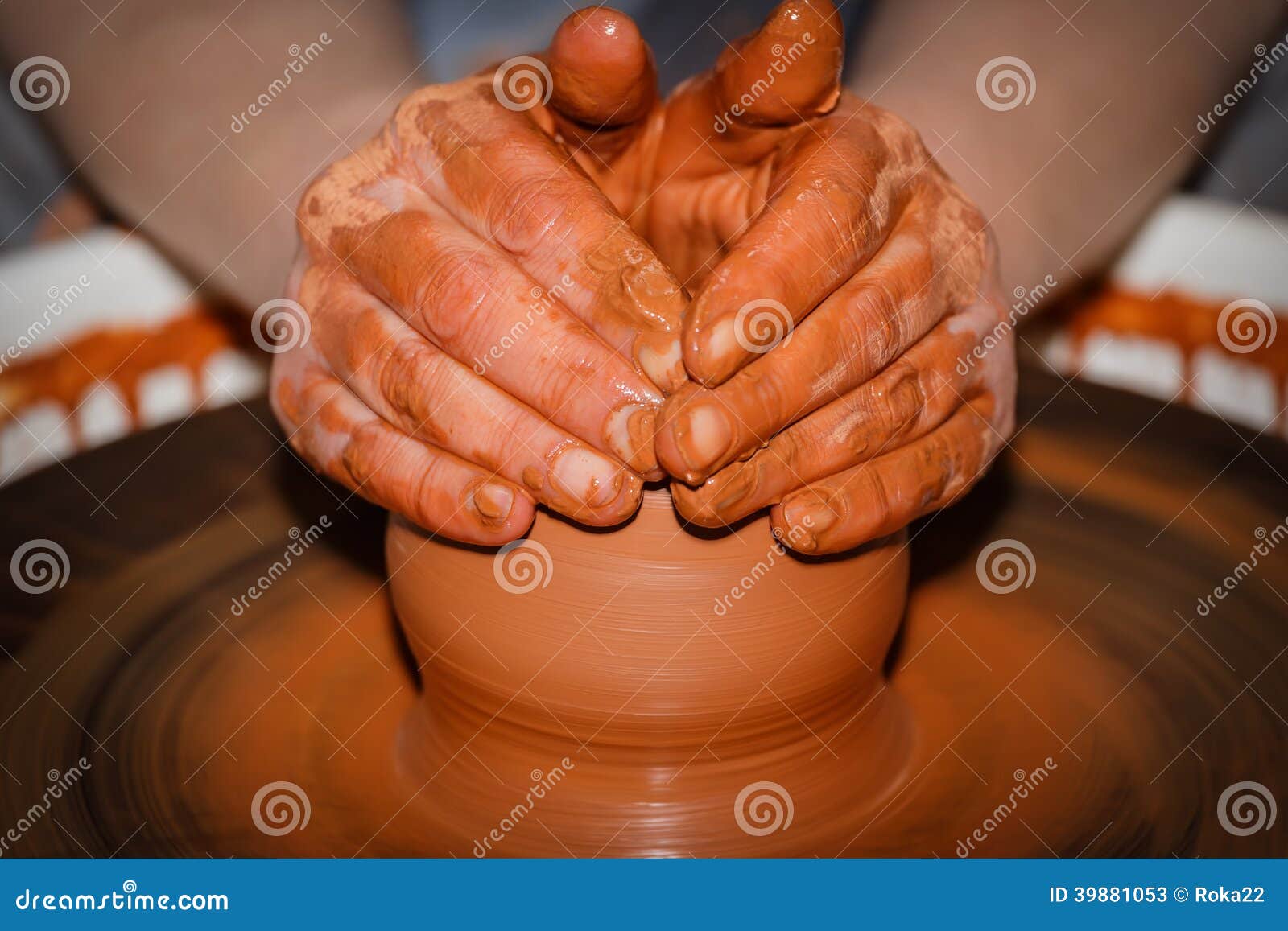Pottery handmade stock image. Image of pottery, handwork - 39881053