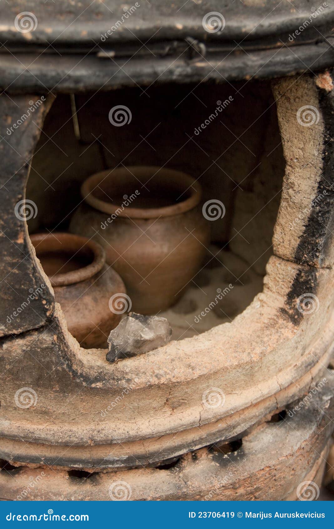 Pottery kiln stock image. Image of fire, burner, kiln - 23706419