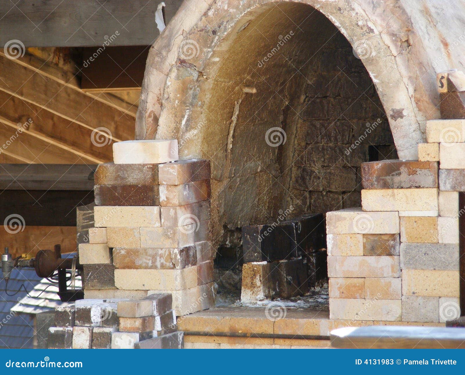 Pottery Kiln stock image. Image of kiln, exterior, pottery - 4131983