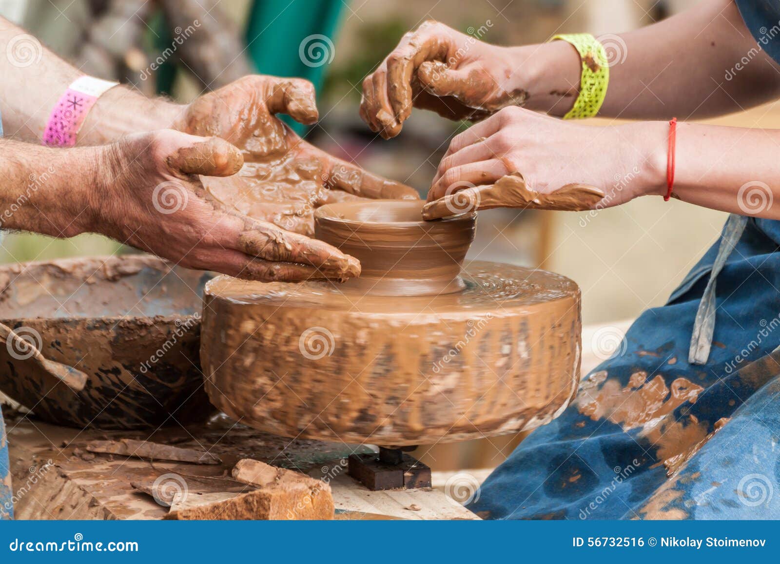 Pottery making stock photo. Image of craftsmanship, pattern - 56732516