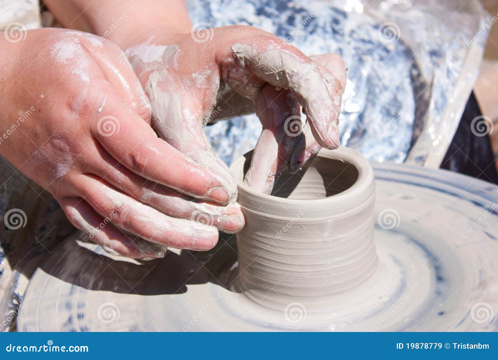 Pottery Wheel stock image. Image of wheel, traditional - 19878779