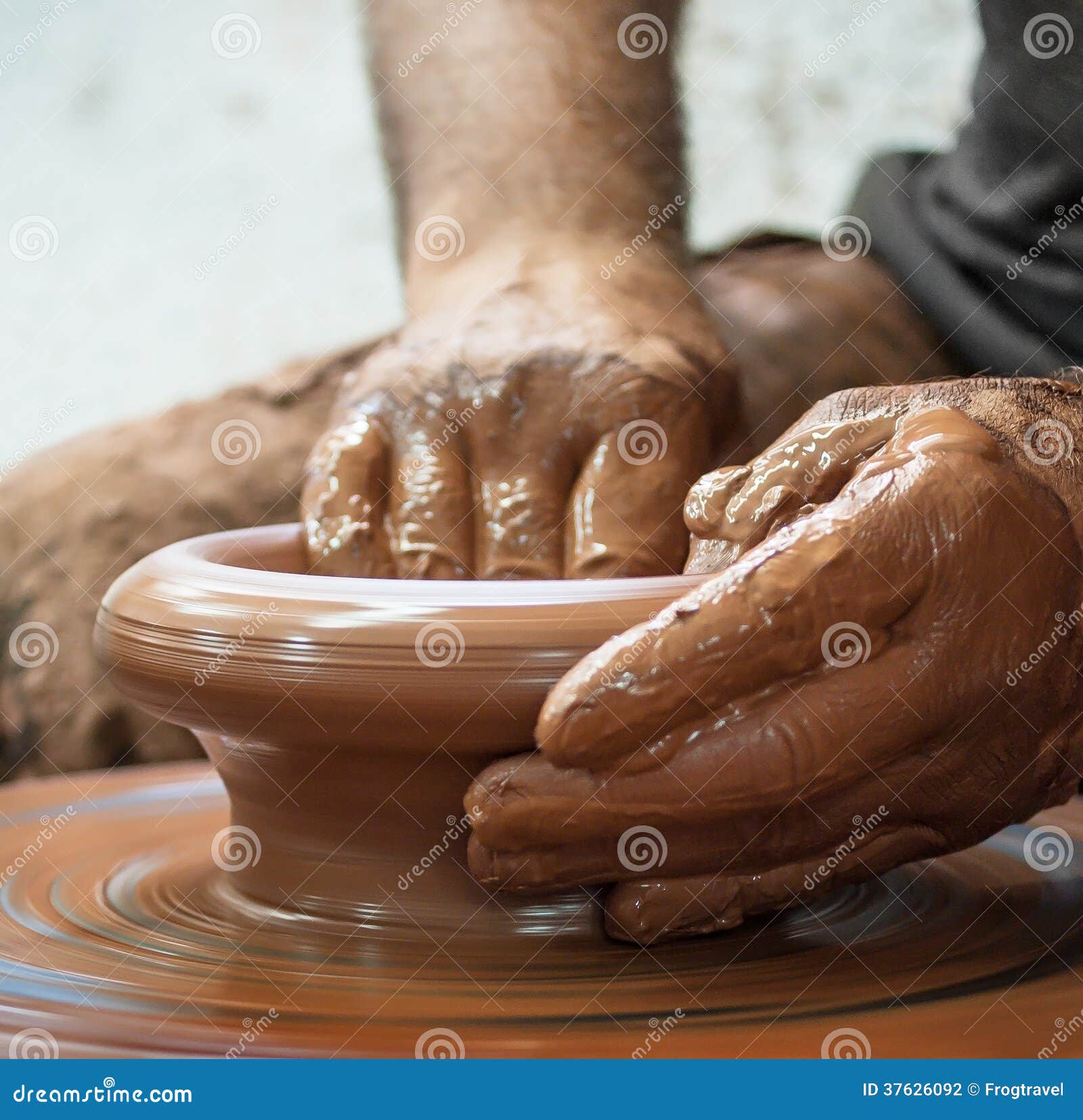Pottery wheel stock photo. Image of making, work, handicraft - 37626092