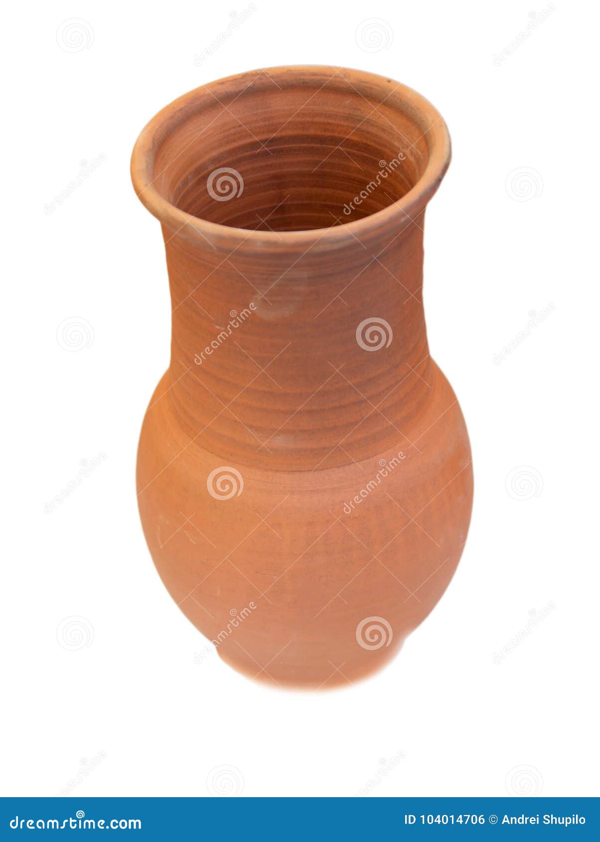 Pottery on a White Background Stock Photo - Image of ceramic ...