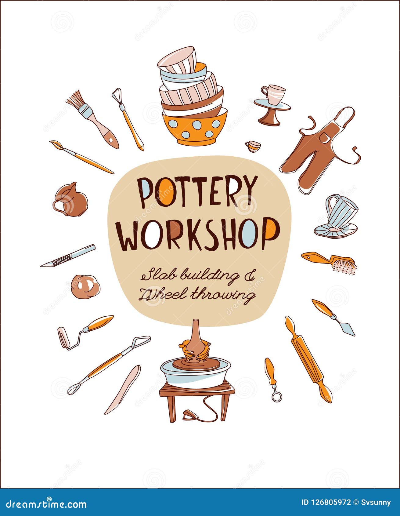 Pottery Workshop Studio Invitation Pottery Worshop Studio Invitation ...