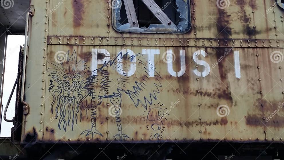 Potus 1 editorial stock image. Image of vintage, rusty - 54762599