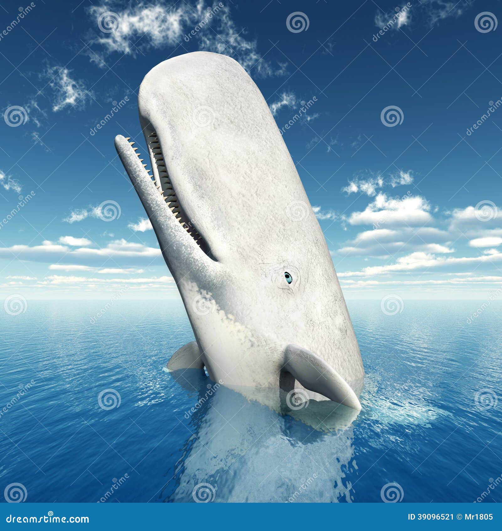 Potvis stock illustratie. Illustration of oceaan, overzees - 39096521