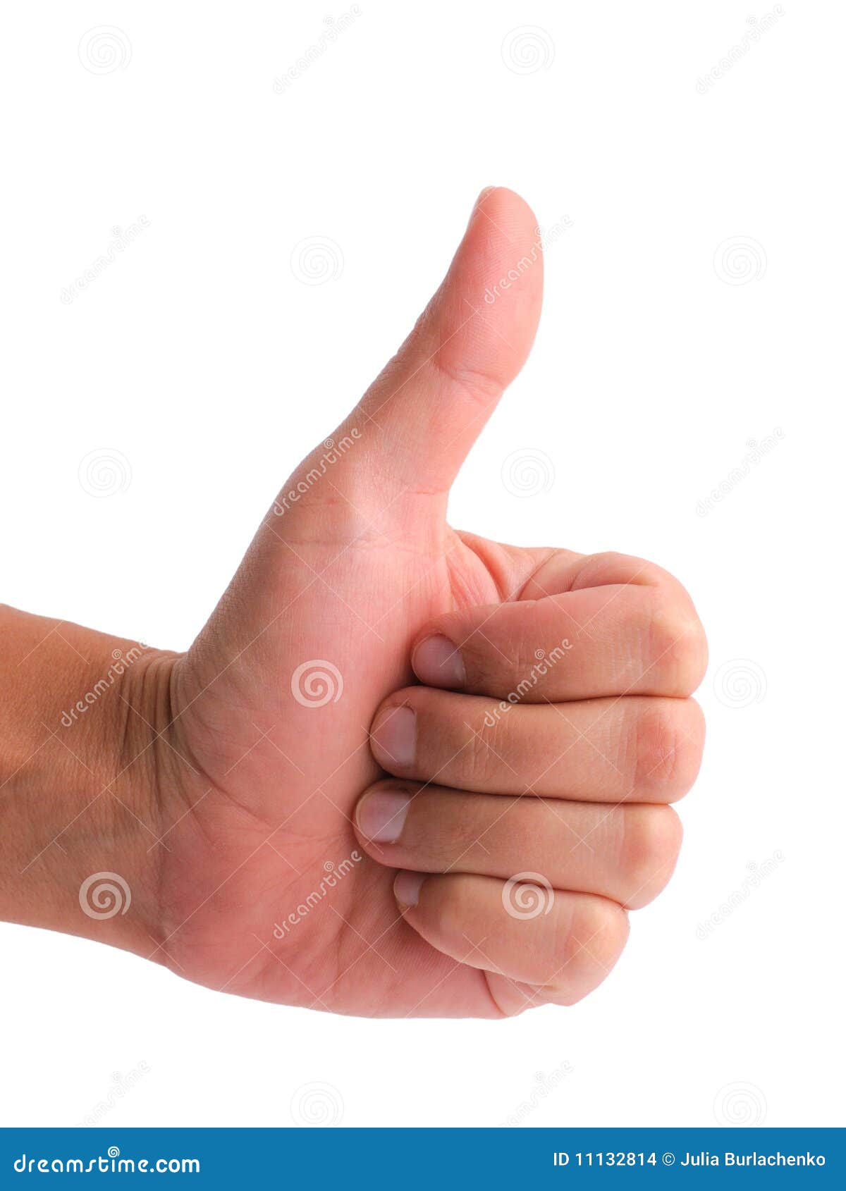 Pouce Vers Le Haut, Signe Positif Photo stock - Image du joie ...