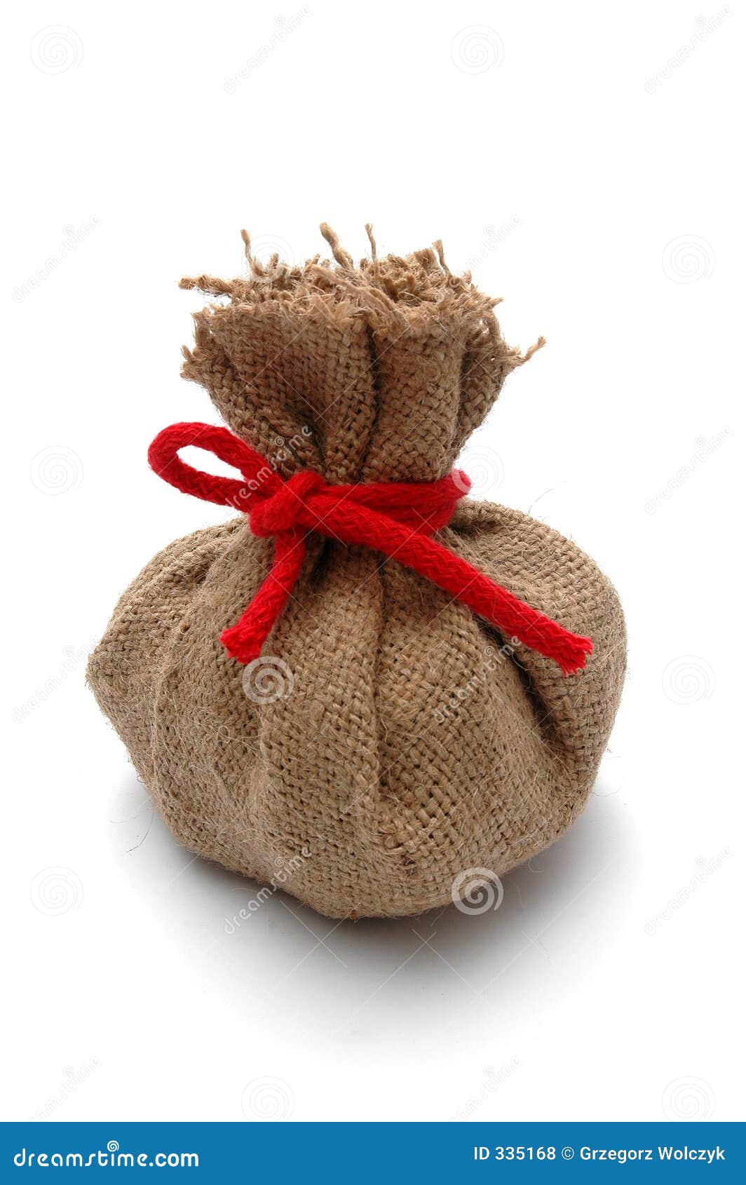 Pouch stock photo. Image of knot, loop, string, giving - 335168