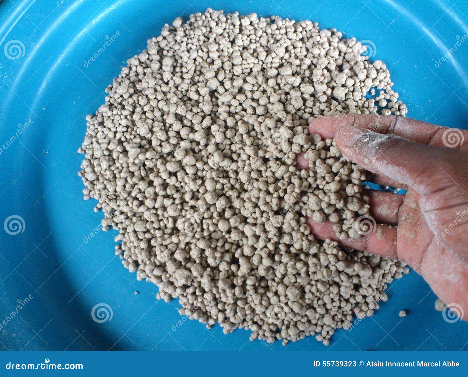 POUDRE MIL FAITE DANS LE GRAIN Image stock - Image du poudre, gruau ...