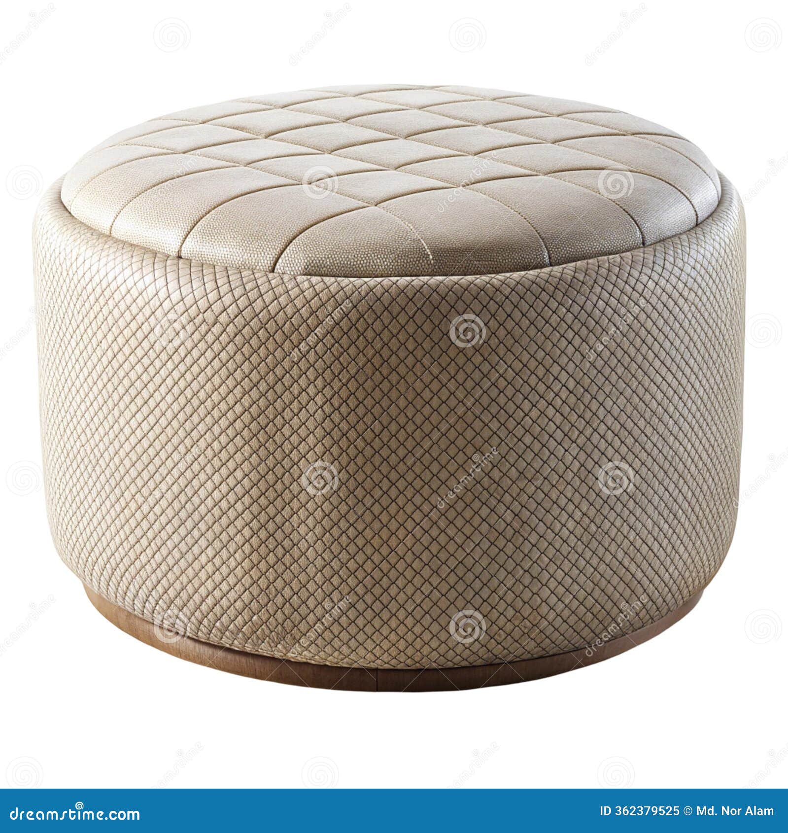 Pouf Ottoman Isolated on Transparent Background Stock Illustration - Illustration of modern ...