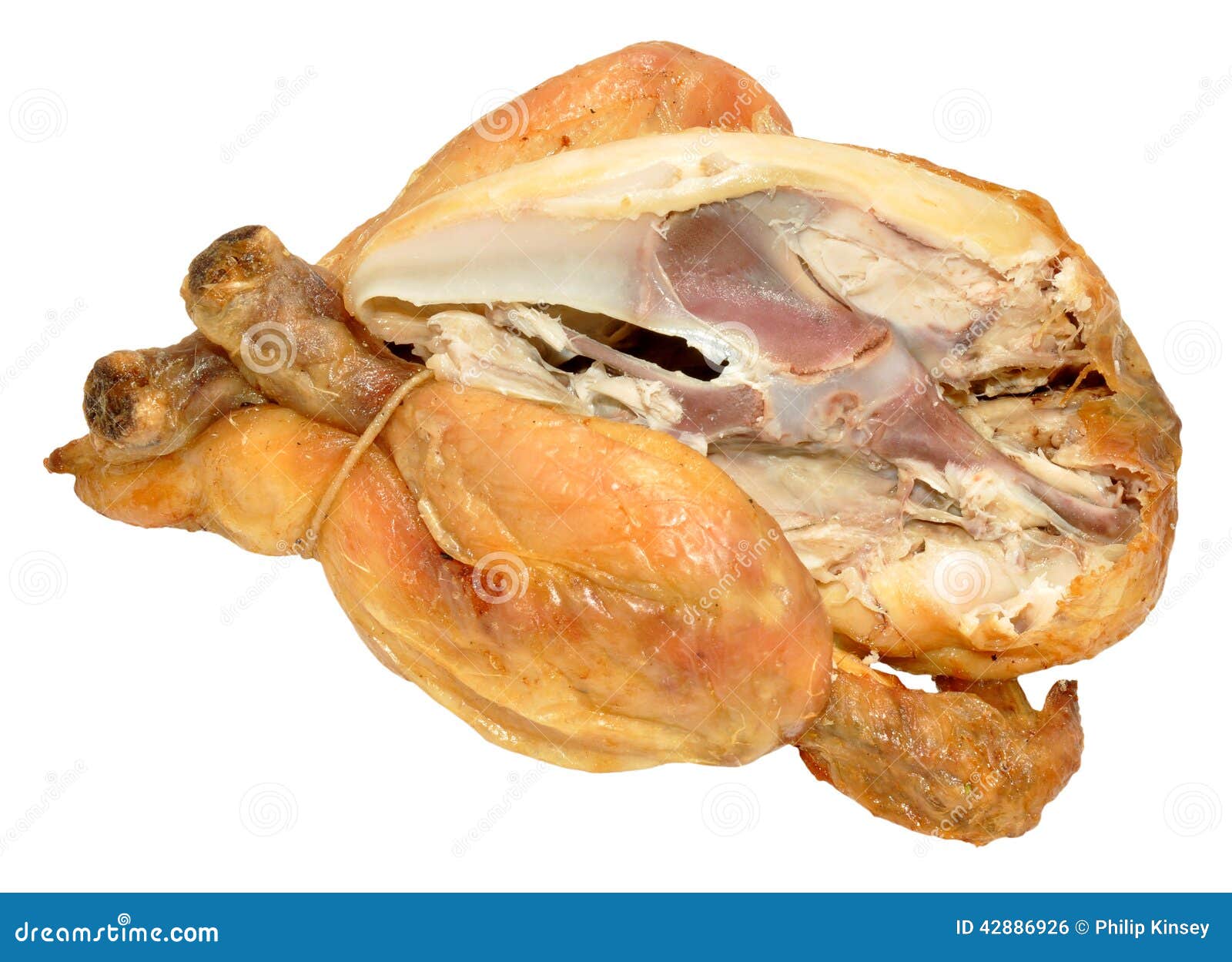 Poulet de Poussin de rôti photo stock. Image du poulet - 42886926