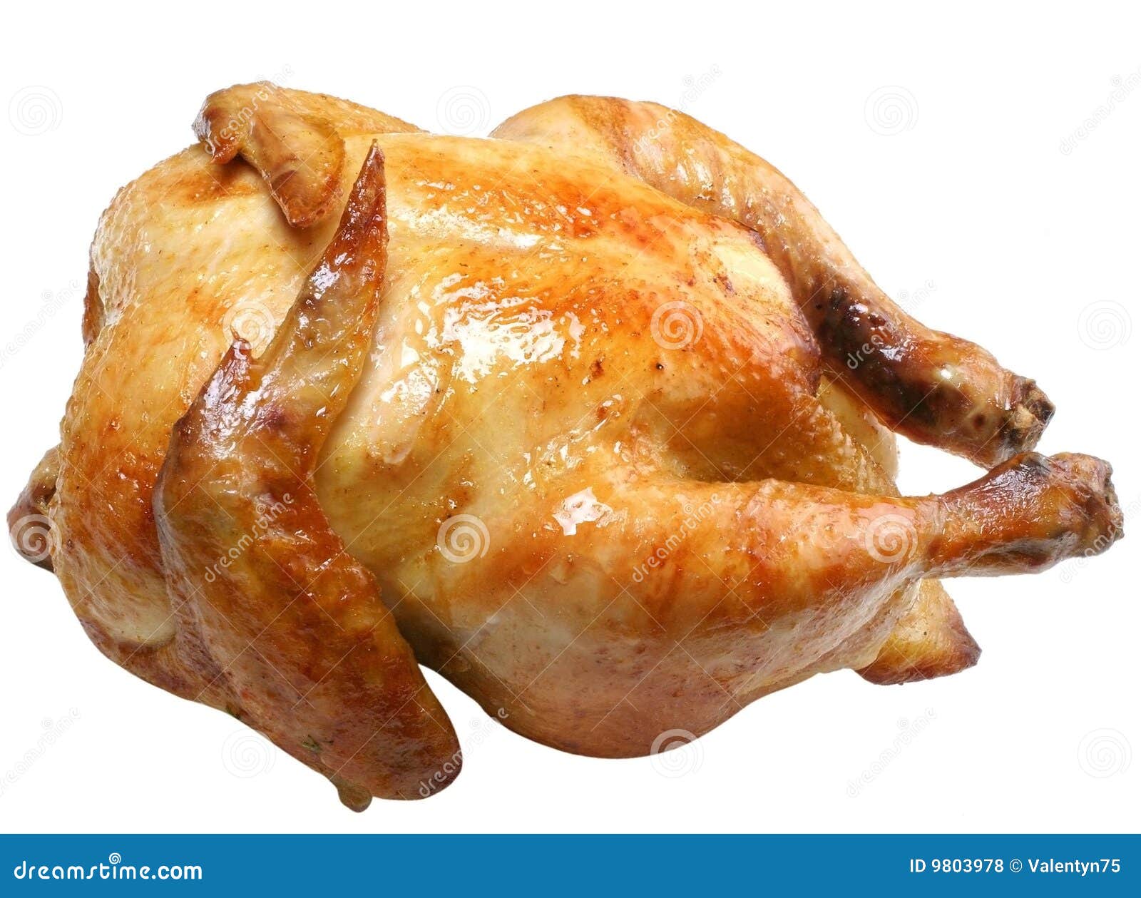 Poulet frit photo stock. Image du savoureux, épicé, rôtis - 9803978