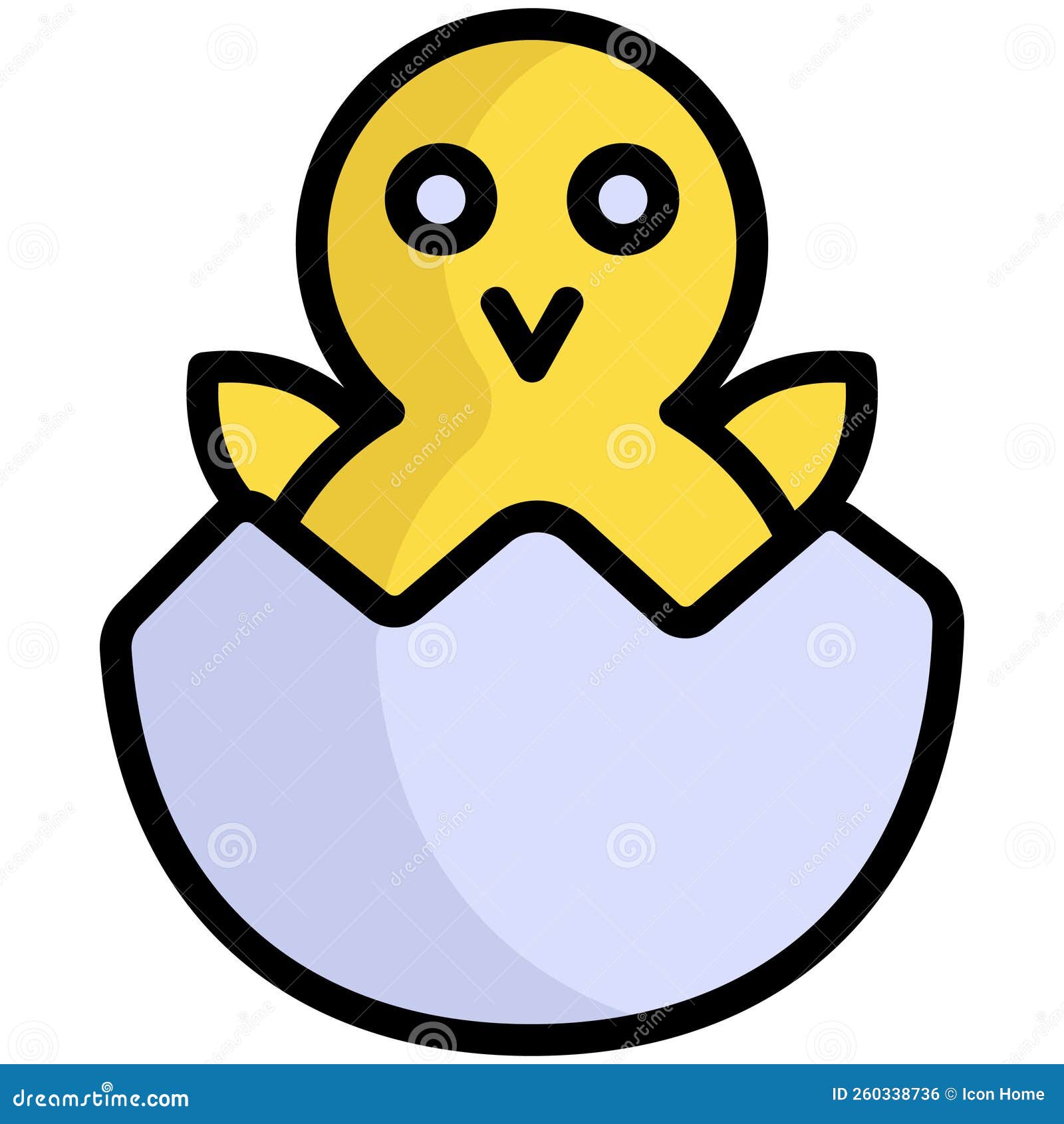 Poultry, Chicken Flat Line Icon Stock Vector - Illustration of chicken ...