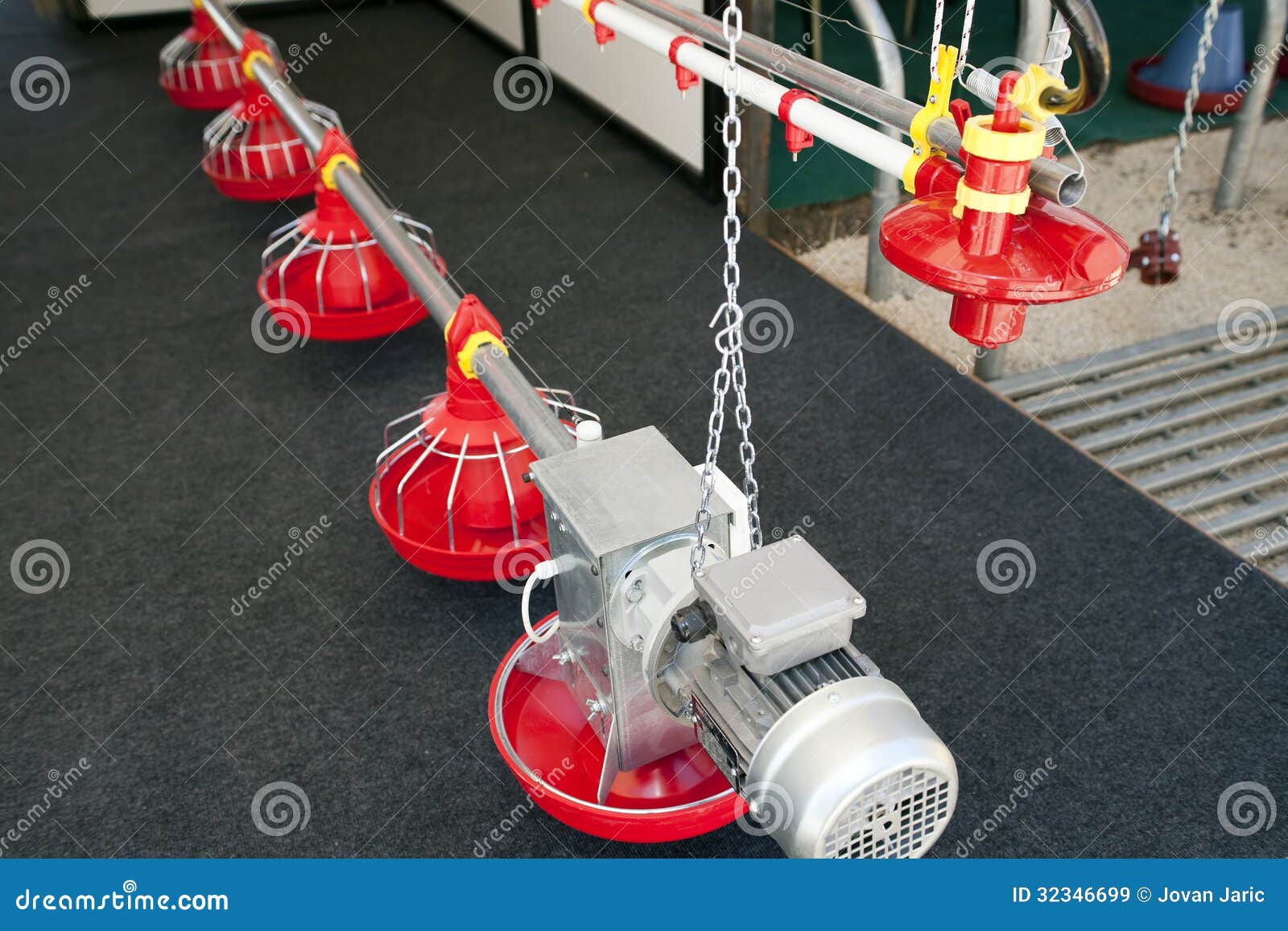 Poultry equipment stock image. Image of feather, ventilation - 32346699