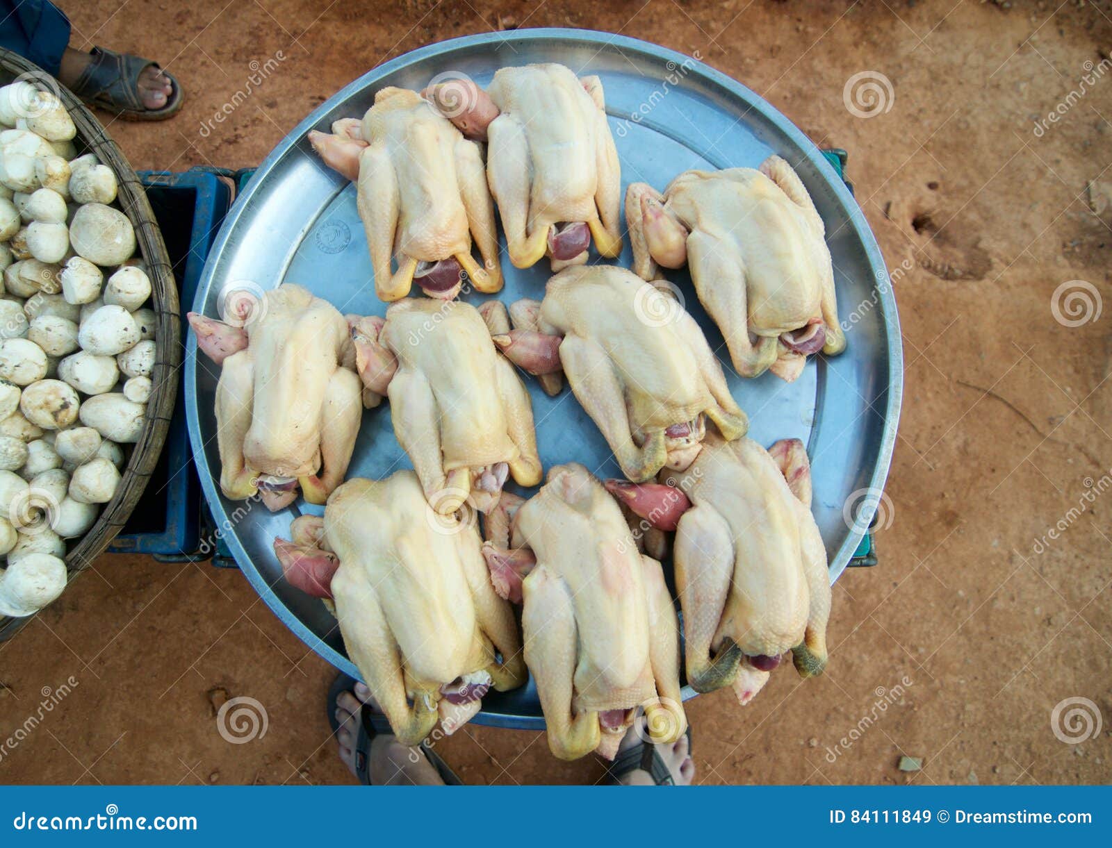 Poultry in Local Market editorial stock image. Image of market - 84111849